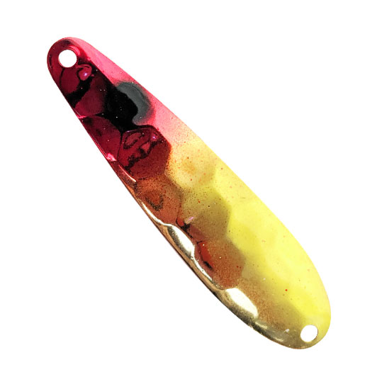 Clown Venom Spoon Custom Painted Walleye Spoon